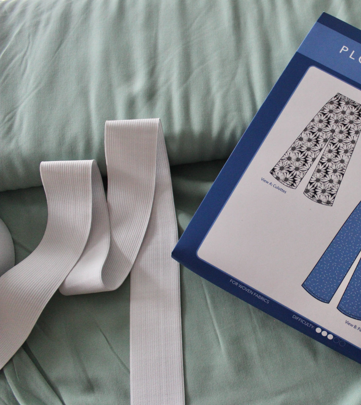 Waist elastic 4cm - white (m) – Ploen Patterns